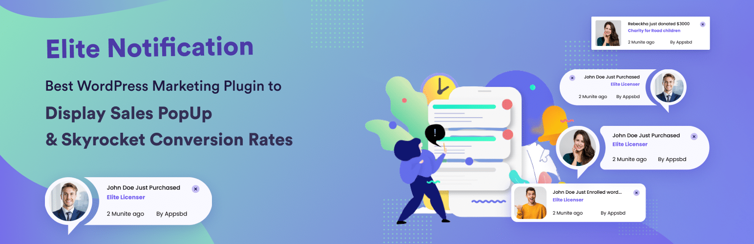 1 Best Notification Plugin For Wordpress Elite Notification Sales